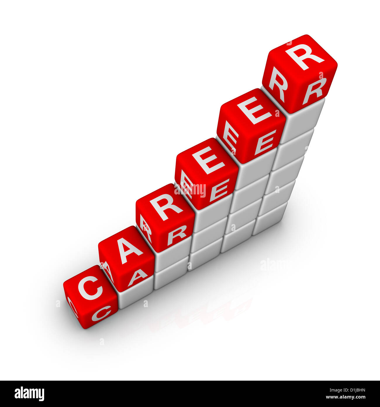 Ladder of Career Stock Photo - Alamy