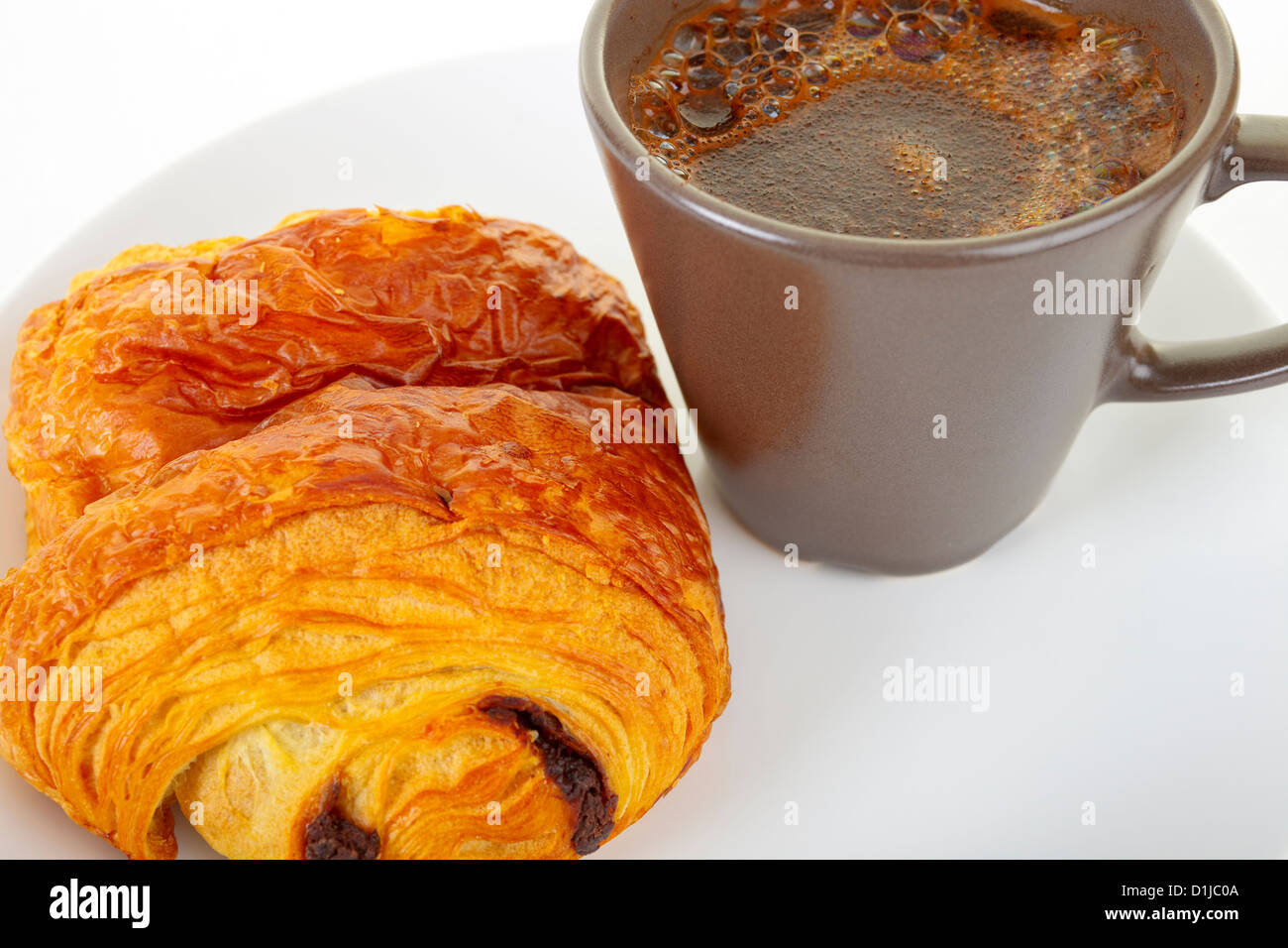 coffee and pastry Stock Photo - Alamy