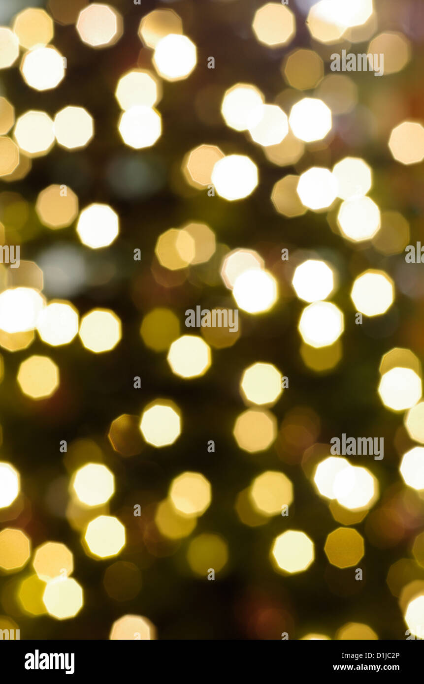 Background of unfocused Christmas tree lights Stock Photo - Alamy