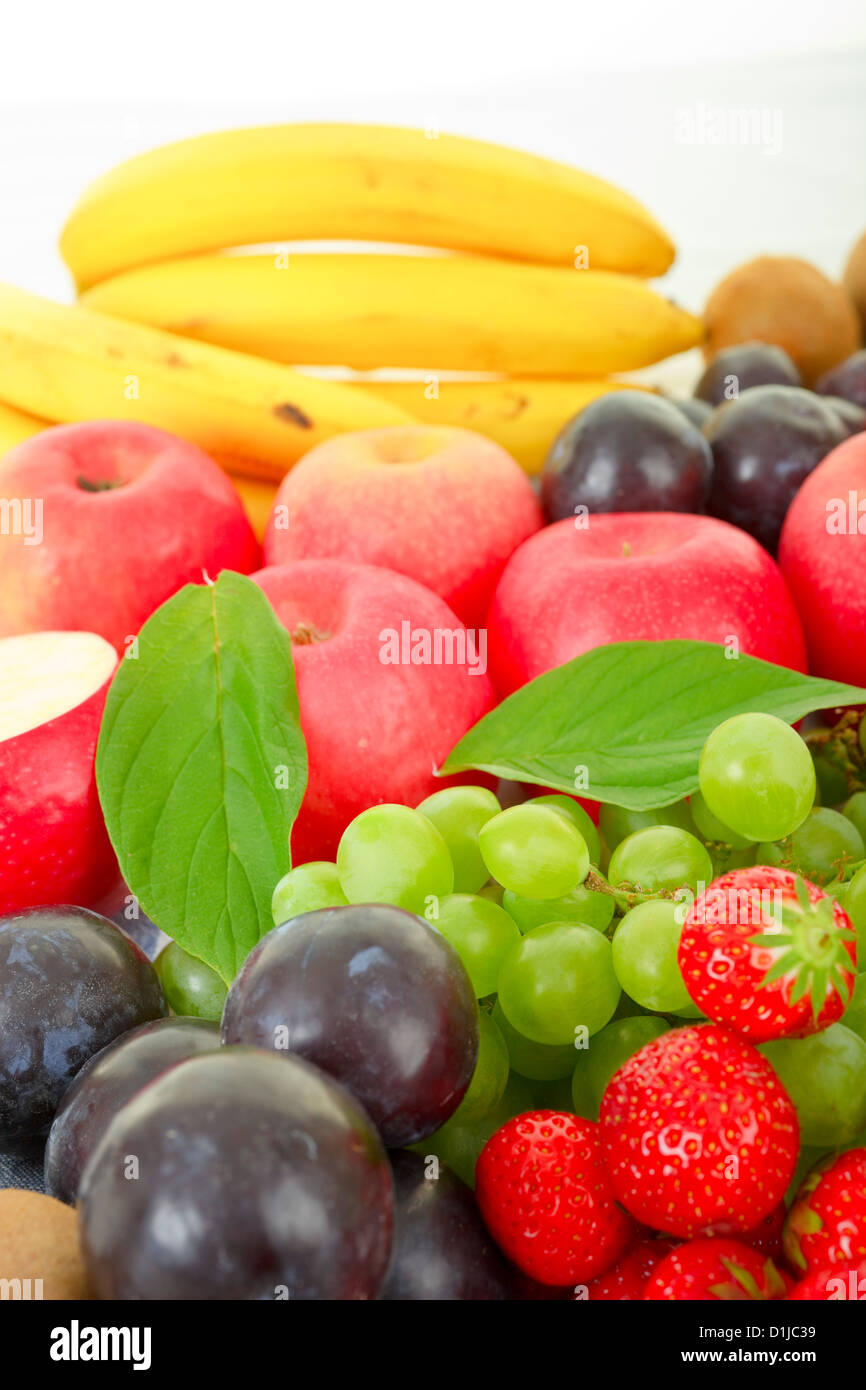 Fruit background hi-res stock photography and images - Alamy