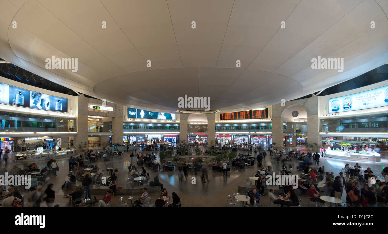 Departure lounge ben gurion airport hi-res stock photography and images ...