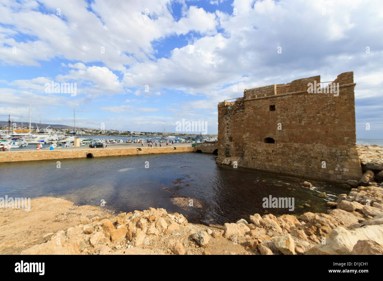 Paphos castle fort pafos hi-res stock photography and images - Alamy