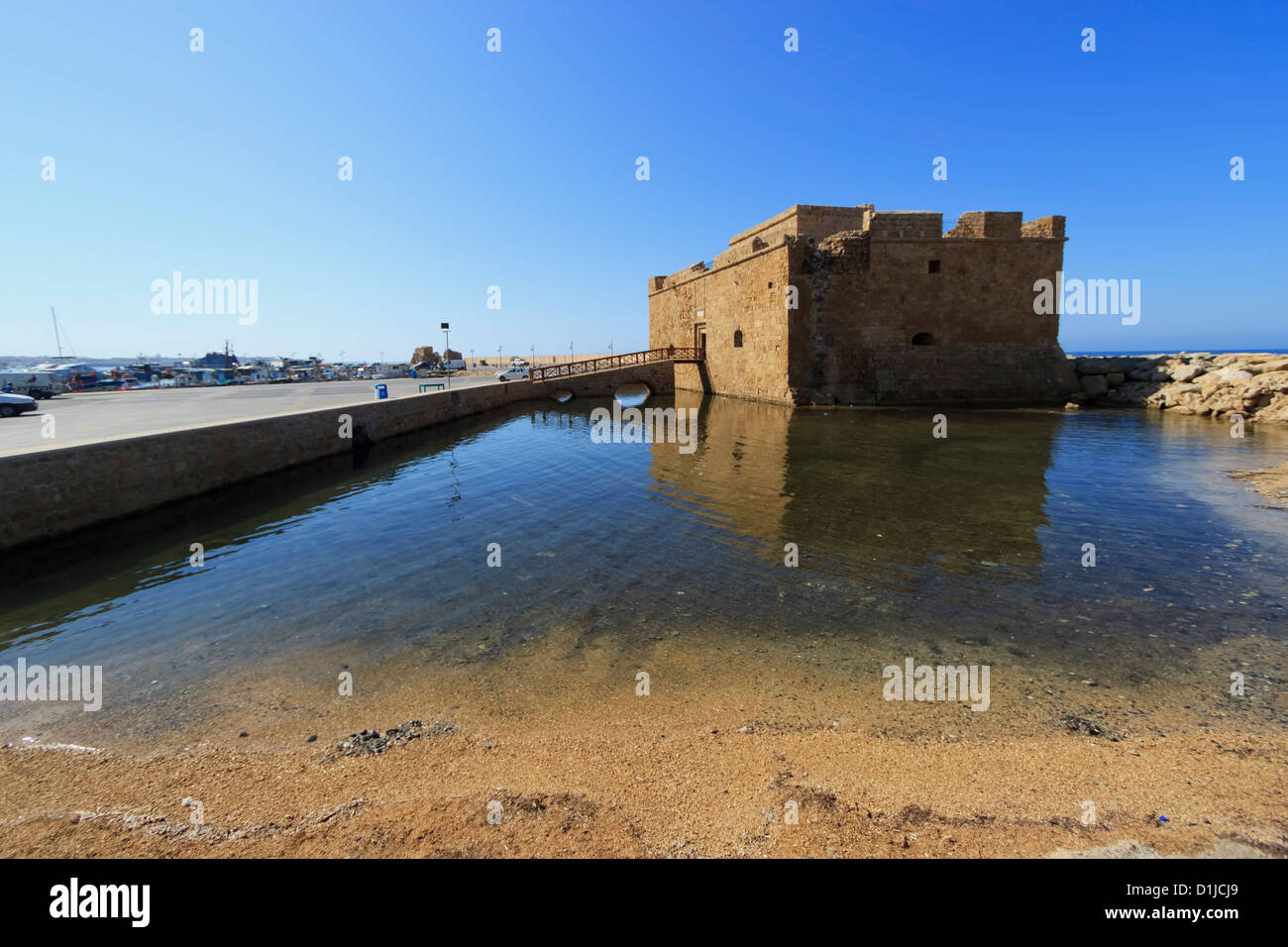 Medieval castle, Paphos, Cyprus Stock Photo - Alamy