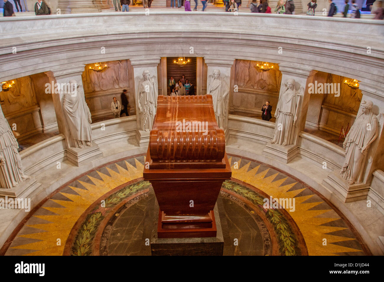 Paris, France. Napoleon's tomb at Les Invalides Stock Photo - Alamy