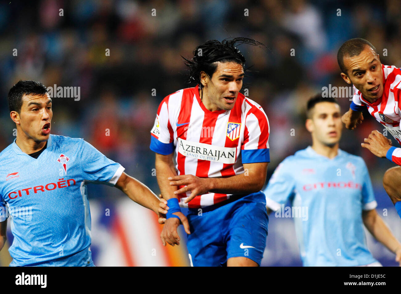 Radamel Falcao (Atletico), DECEMBER 21, 2012 - Football / Soccer ...