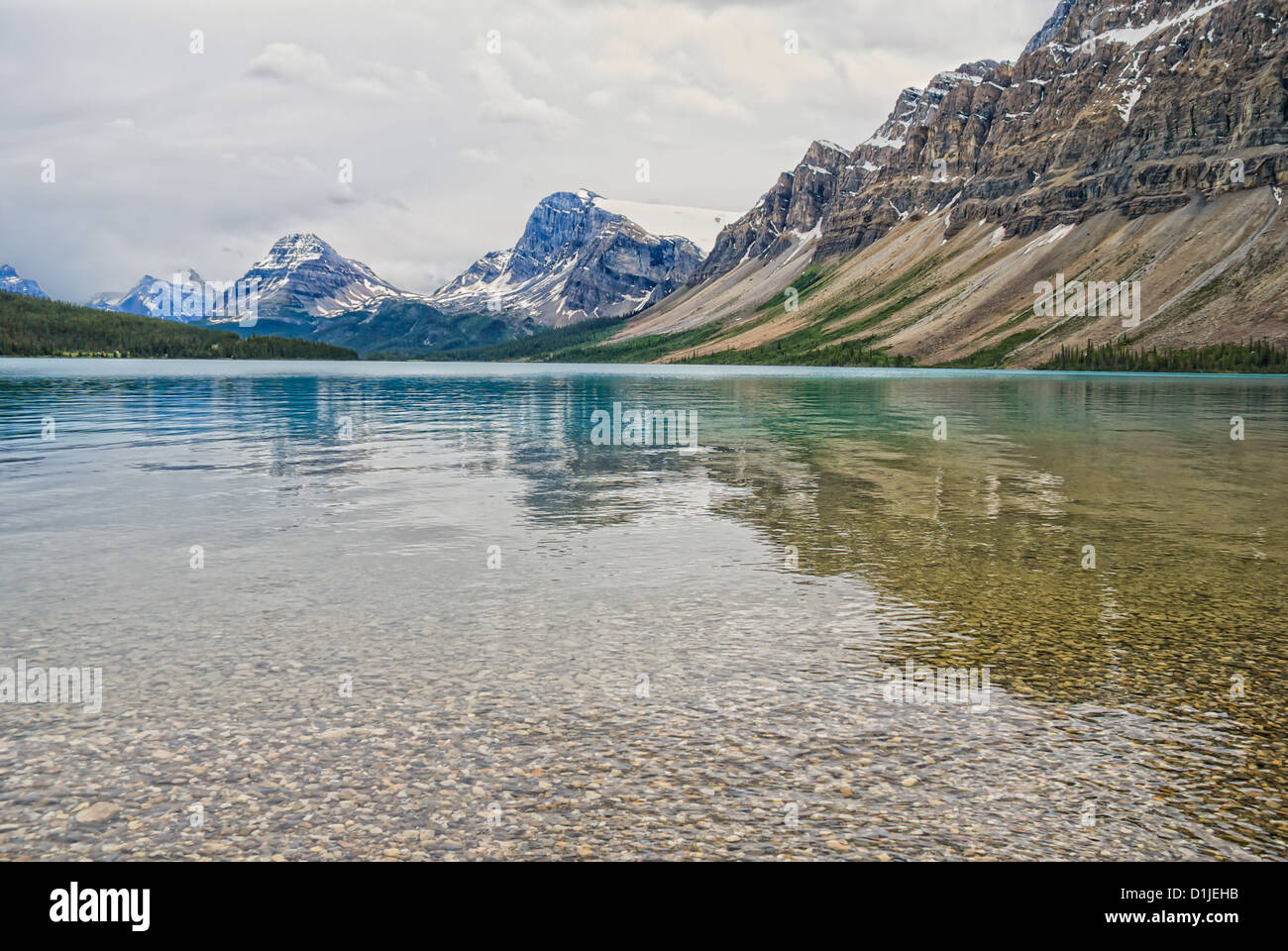 Bow Lake, Banff National Park, AB, Canada Stock Photo - Alamy