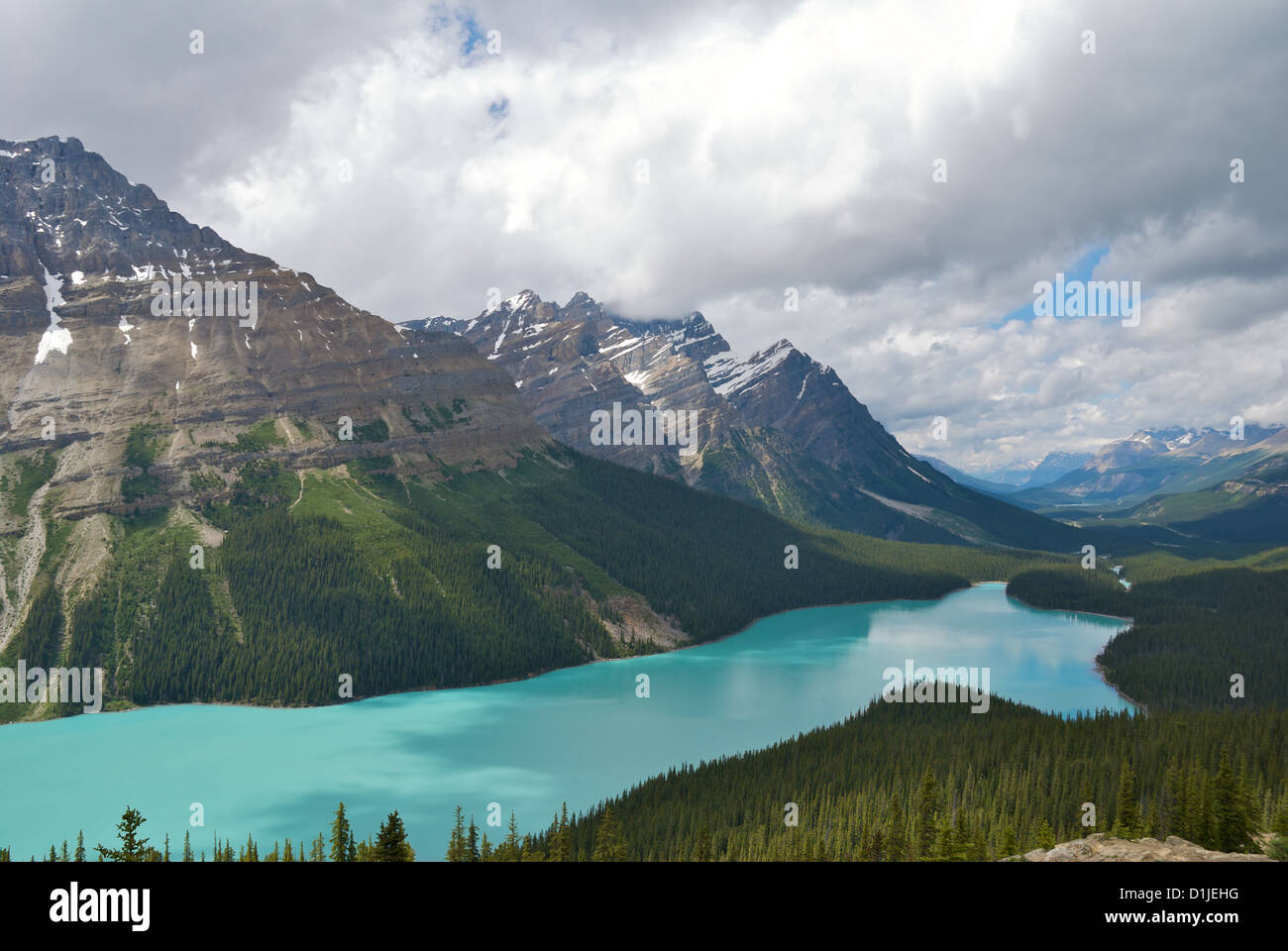 Lake Peyto, AB, Canada Stock Photo - Alamy