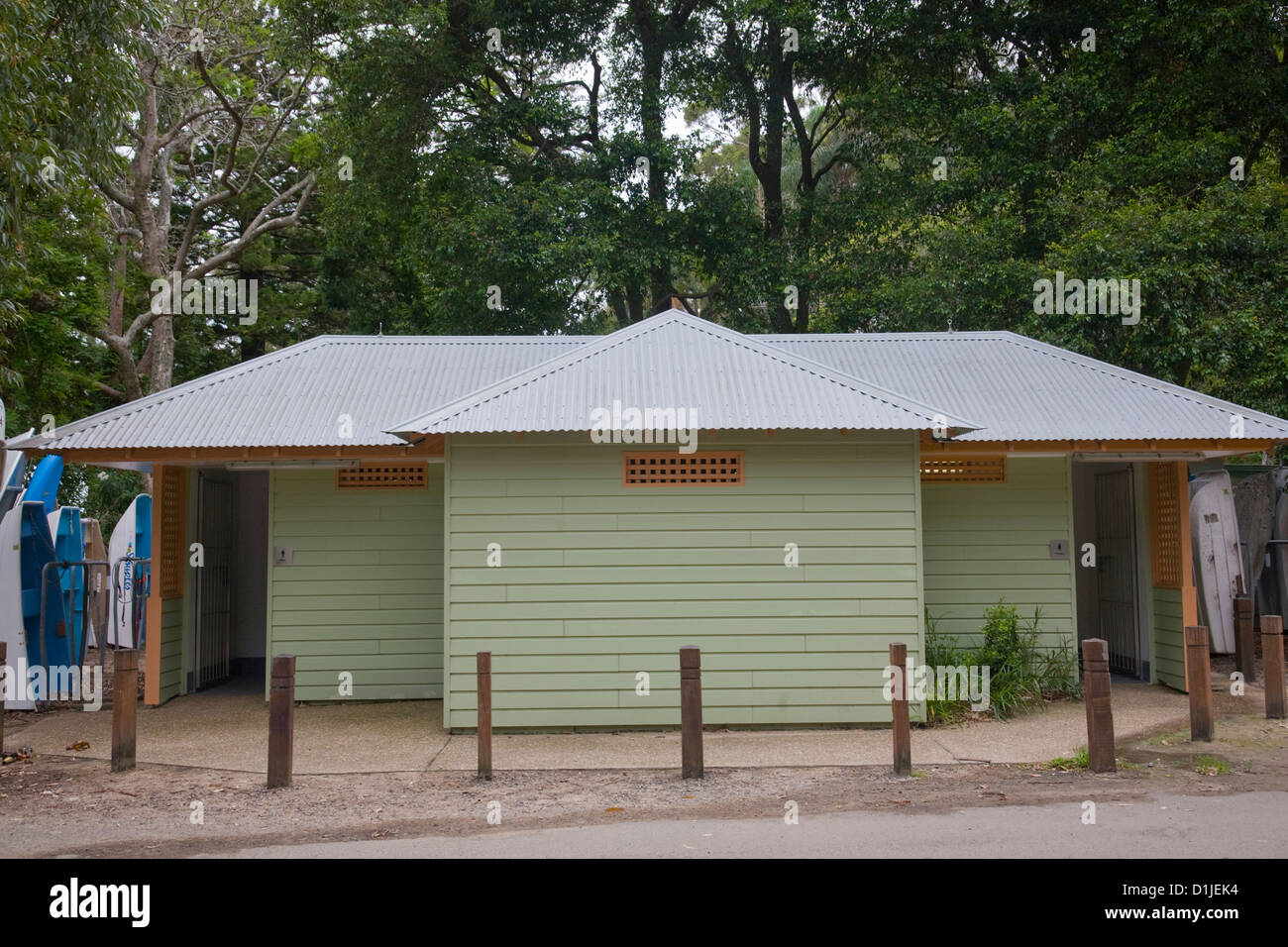 male and female public toilets at an australian beach Stock Photo - Alamy