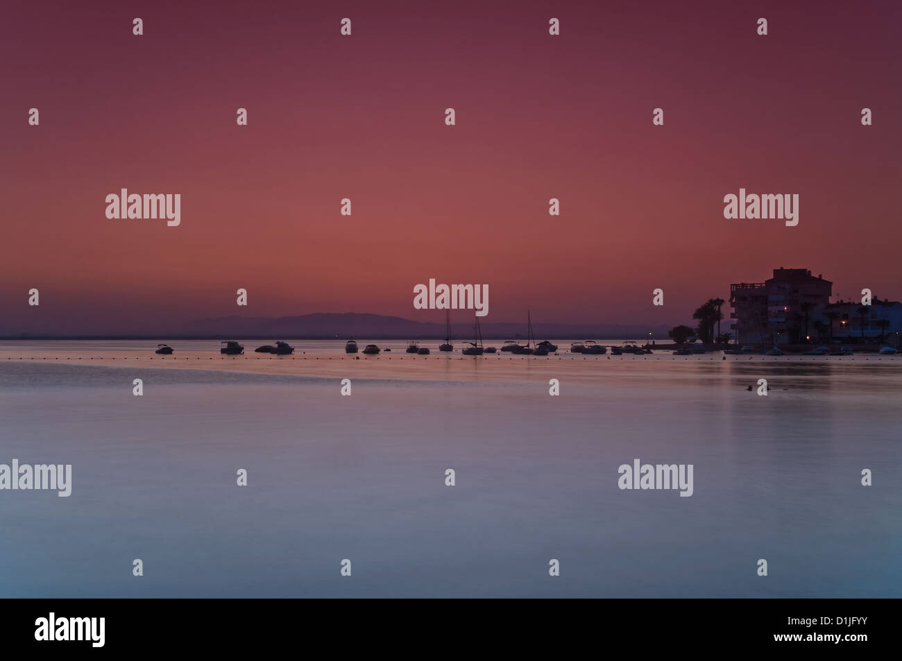 Near the beach we can see a different types of sunsets Stock Photo - Alamy