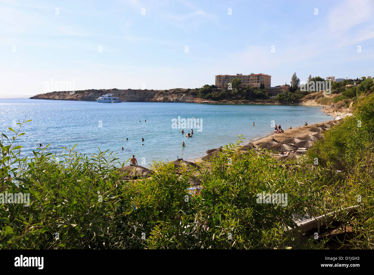 Coral bay beach cyprus hi-res stock photography and images - Alamy