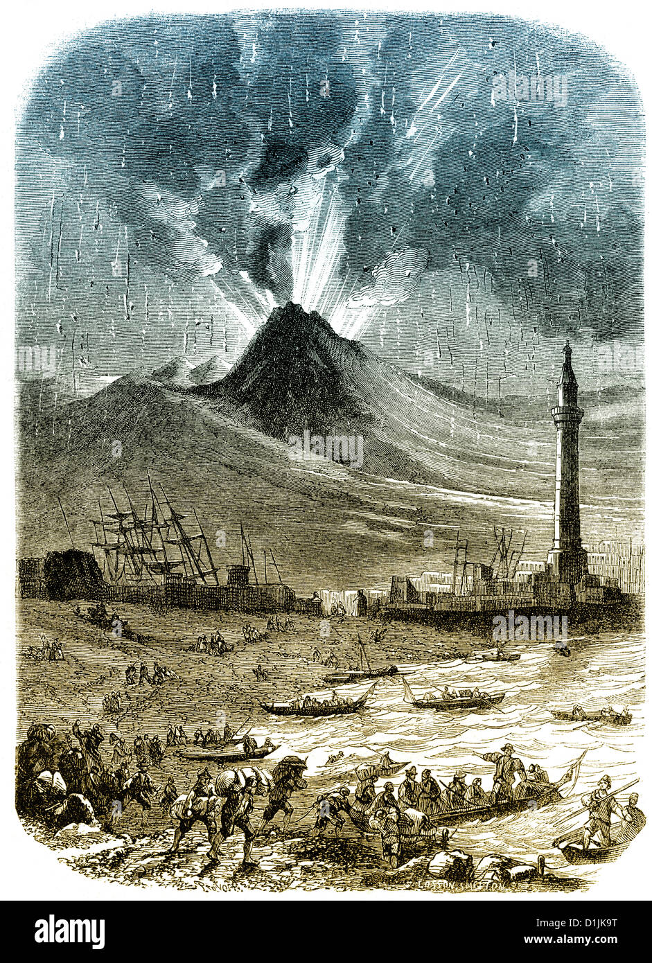 Vesuv eruption hi-res stock photography and images - Alamy