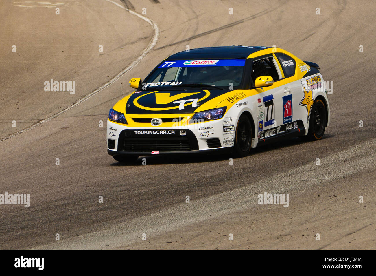 A Scion tC competes in the CTCC Canadian Touring Car Championship at ...