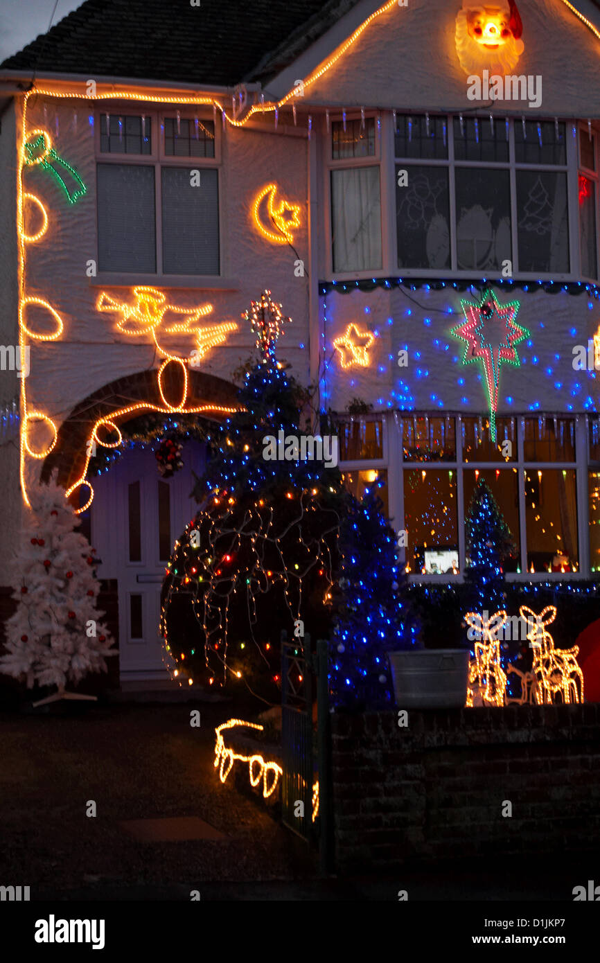 Parkstone, Poole, Dorset, UK Christmas Day Tuesday 25 December 2012 ...