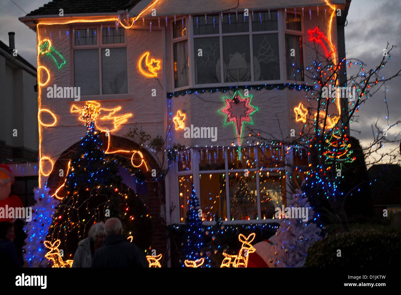 Parkstone, Poole, Dorset, UK Christmas Day Tuesday 25 December 2012 ...