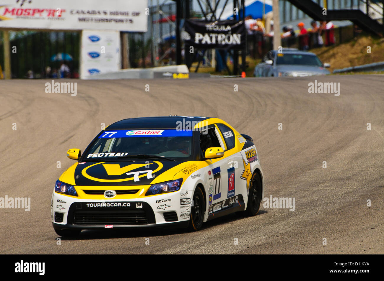 Scion tC competes in the CTCC Canadian Touring Car Championship at the ...