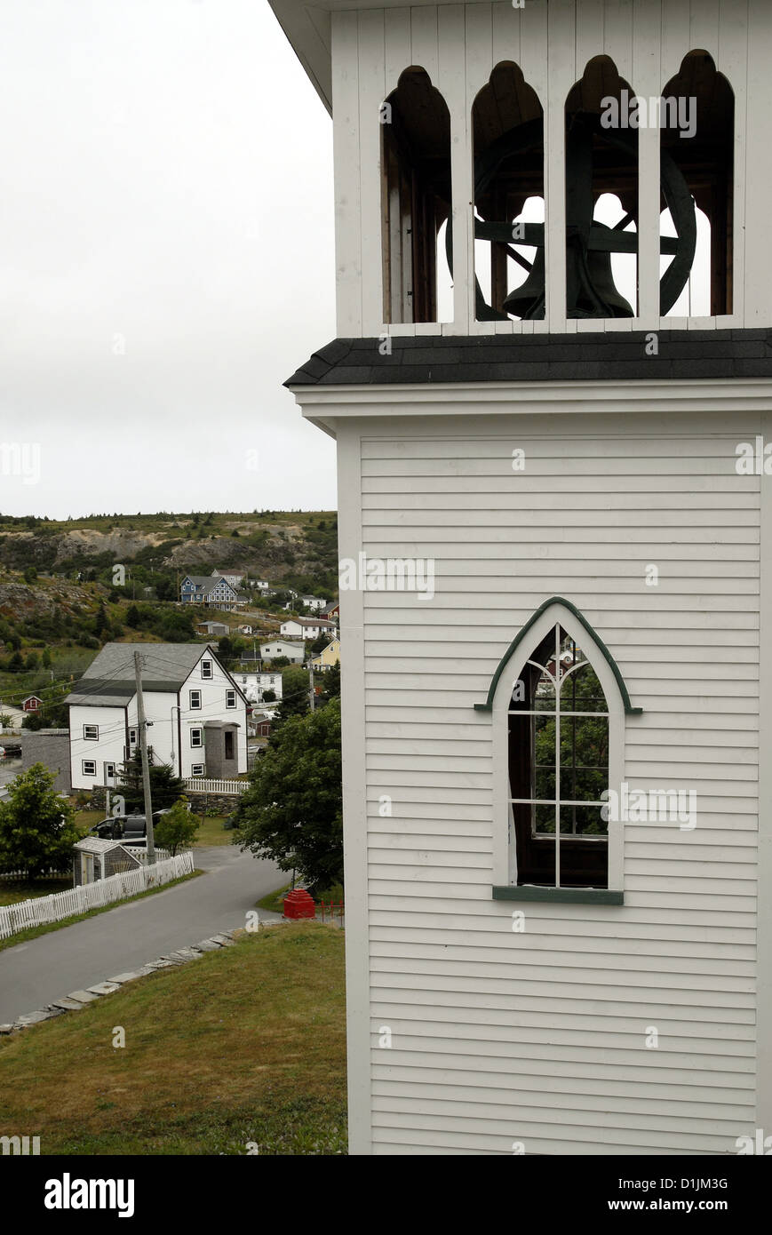 The church, Brigus, Newfoundland Stock Photo - Alamy