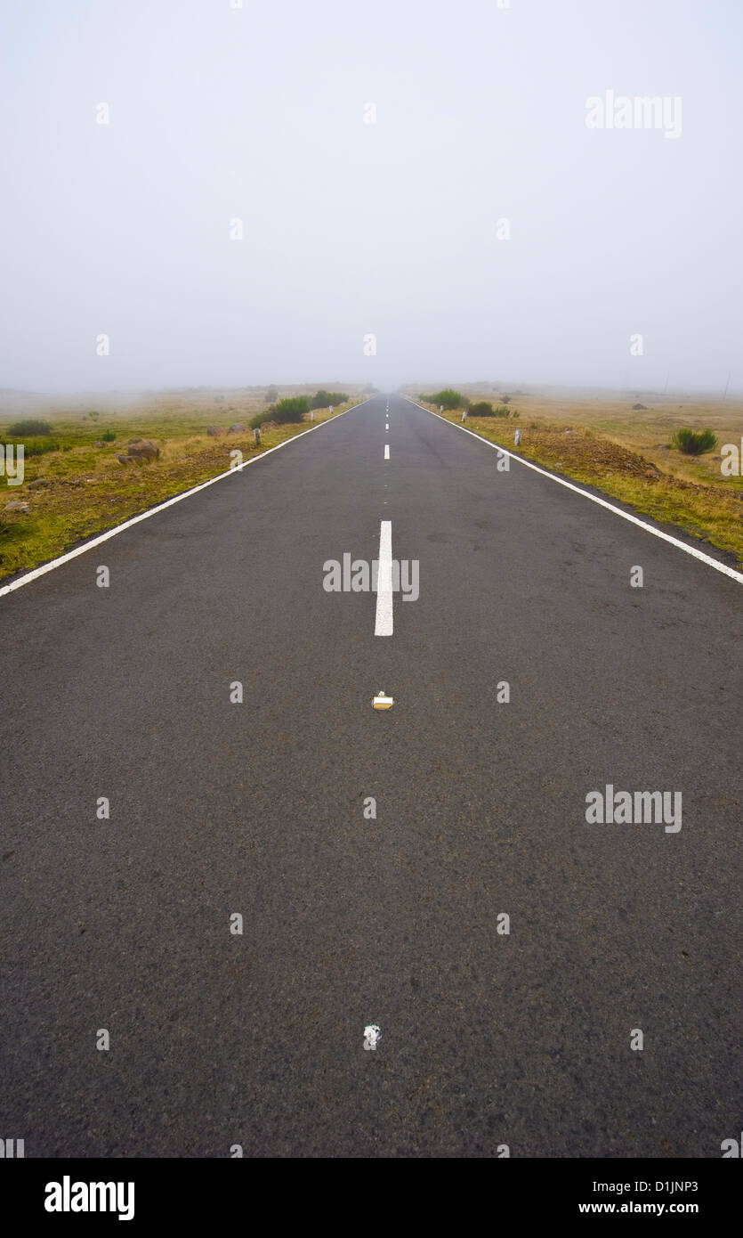 A large plateau at 1300 to 1500 meters above the sea level on Madeira ...