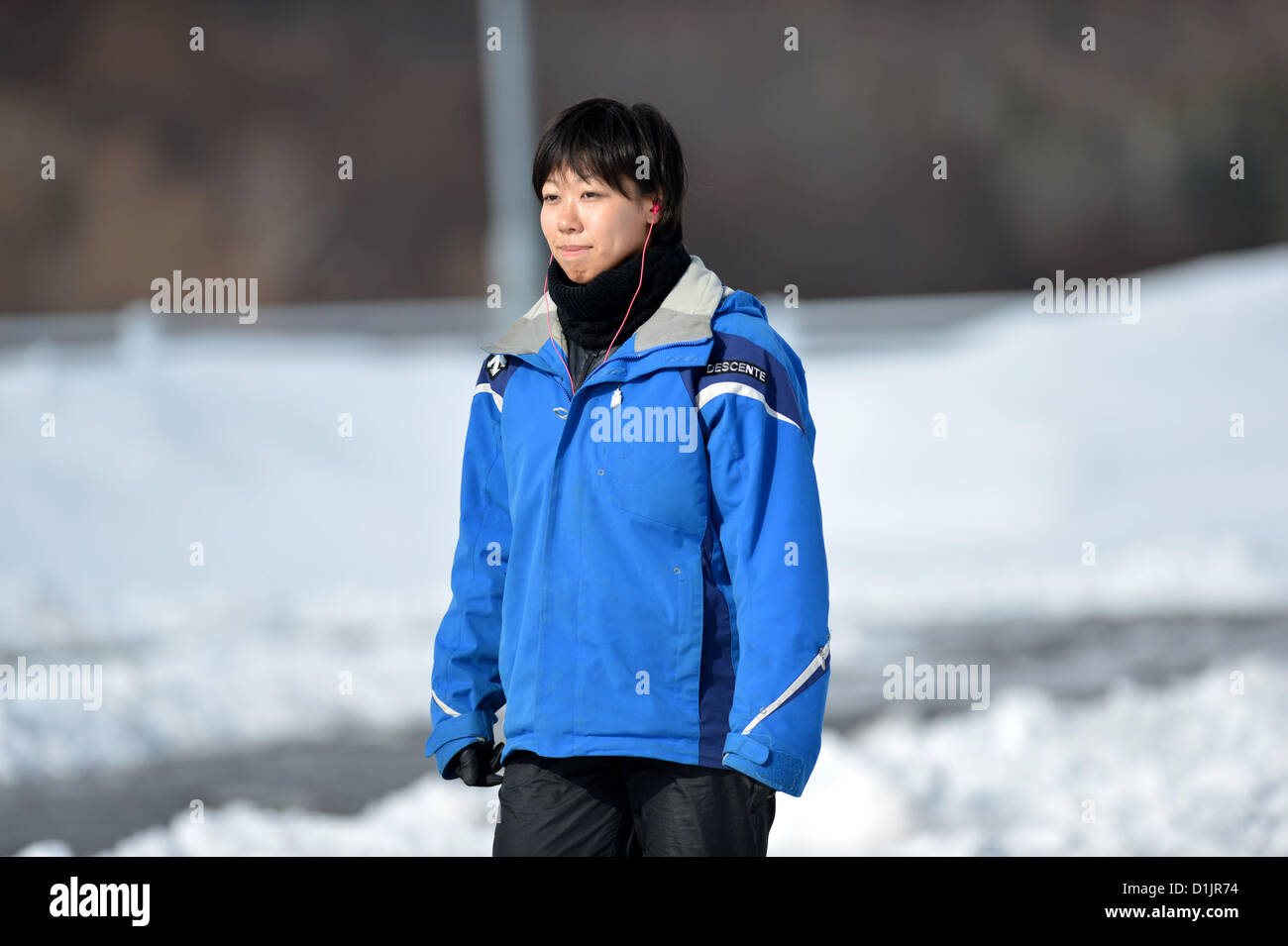 Nozomi Komuro (JPN), DECEMBER 23, 2012 - Skelton : All Japan Bob sleigh ...