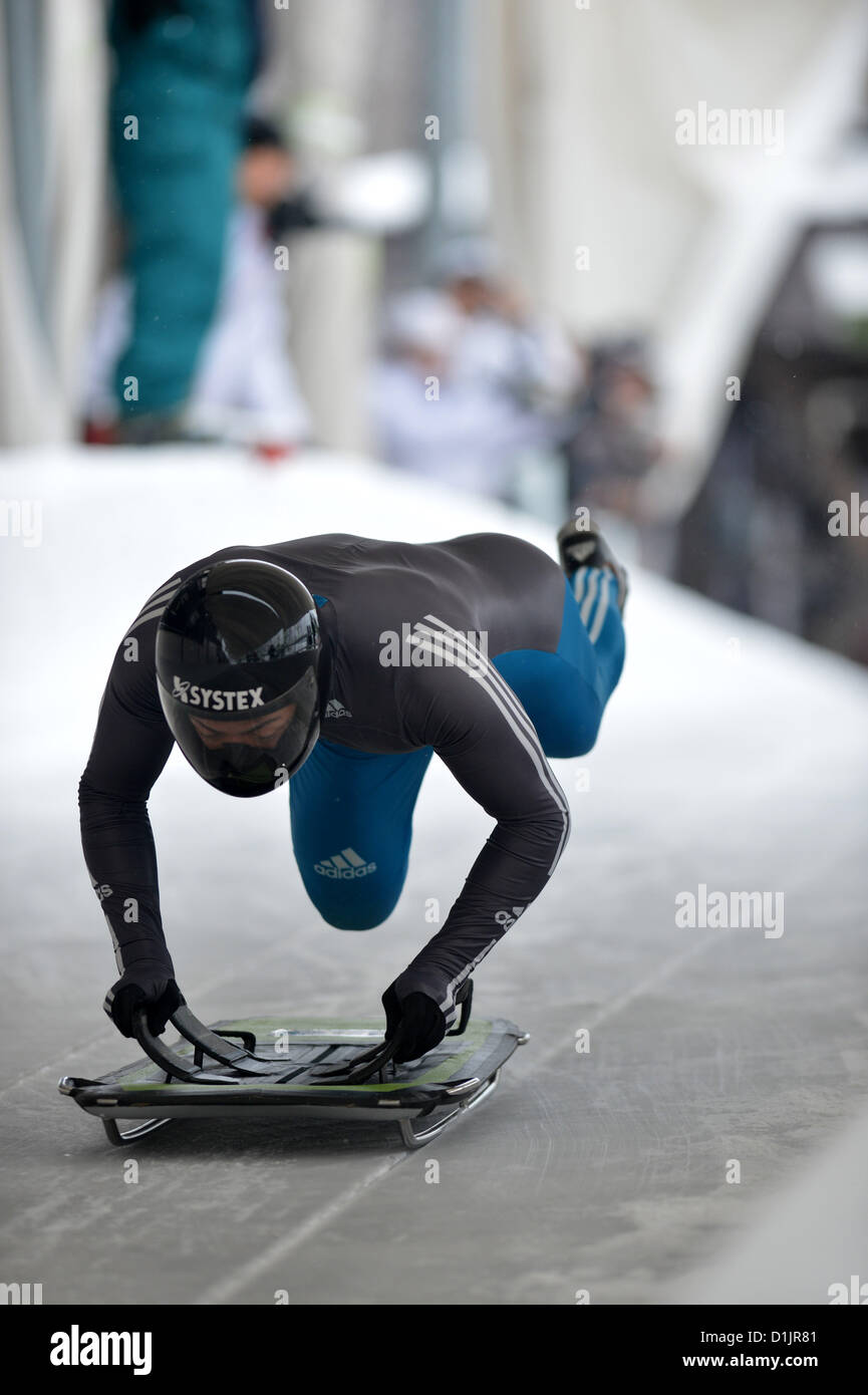 Hiroatsu Takahashi (JPN), DECEMBER 24, 2012 - Skelton : All Japan Bob ...