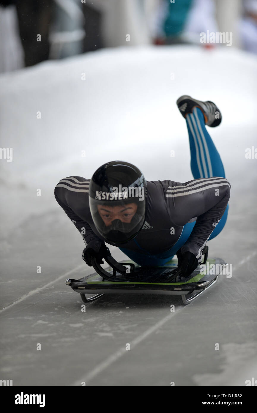 Hiroatsu Takahashi (JPN), DECEMBER 24, 2012 - Skelton : All Japan Bob ...