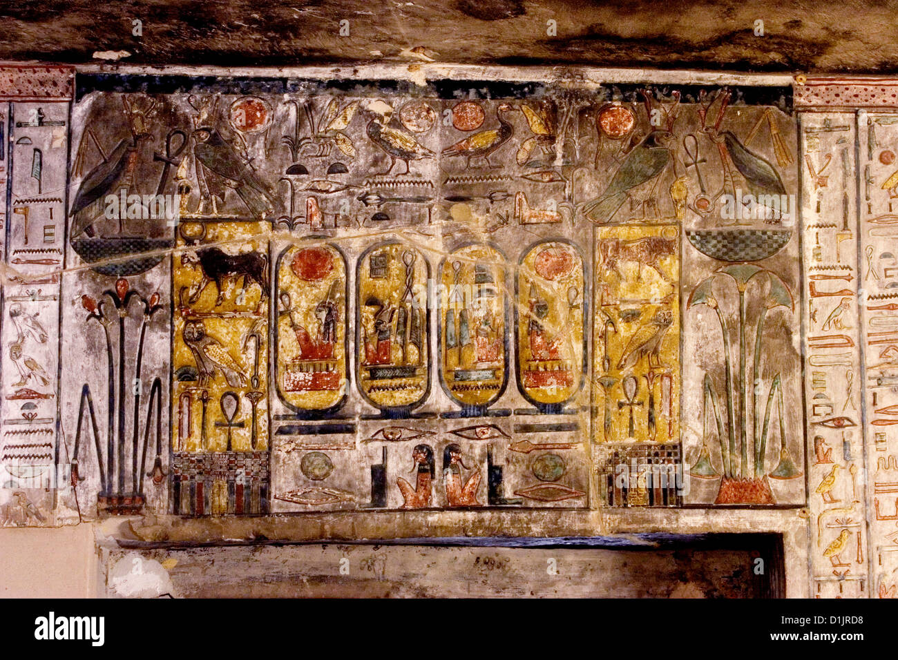 Seti i tomb valley of the kings hi-res stock photography and images - Alamy
