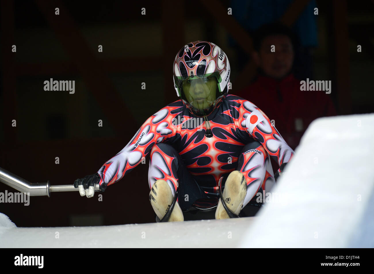 Madoka Harada (JPN), DECEMBER 23, 2012 - Luge : All Japan Luge ...
