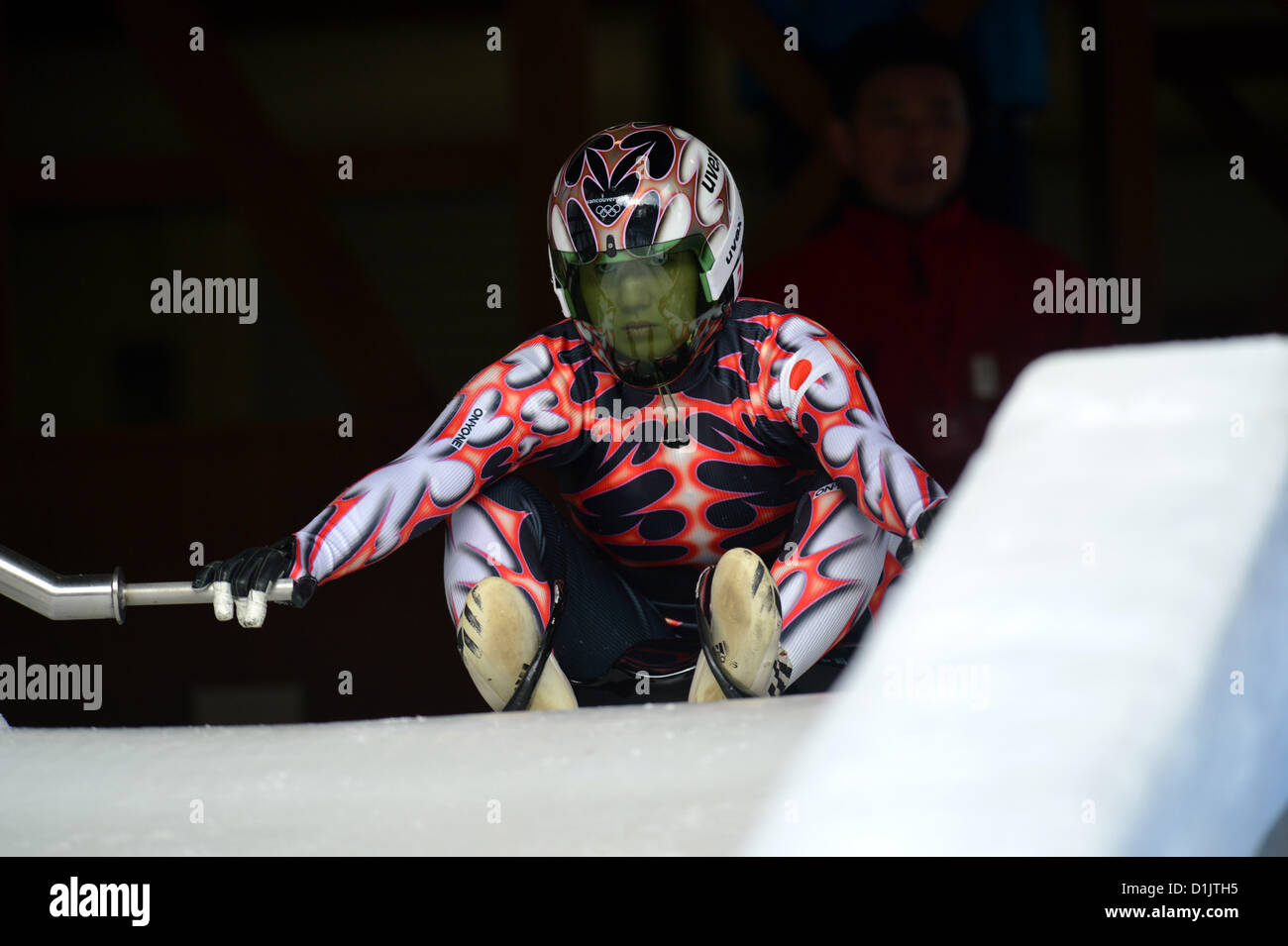 Madoka Harada (JPN), DECEMBER 23, 2012 - Luge : All Japan Luge ...