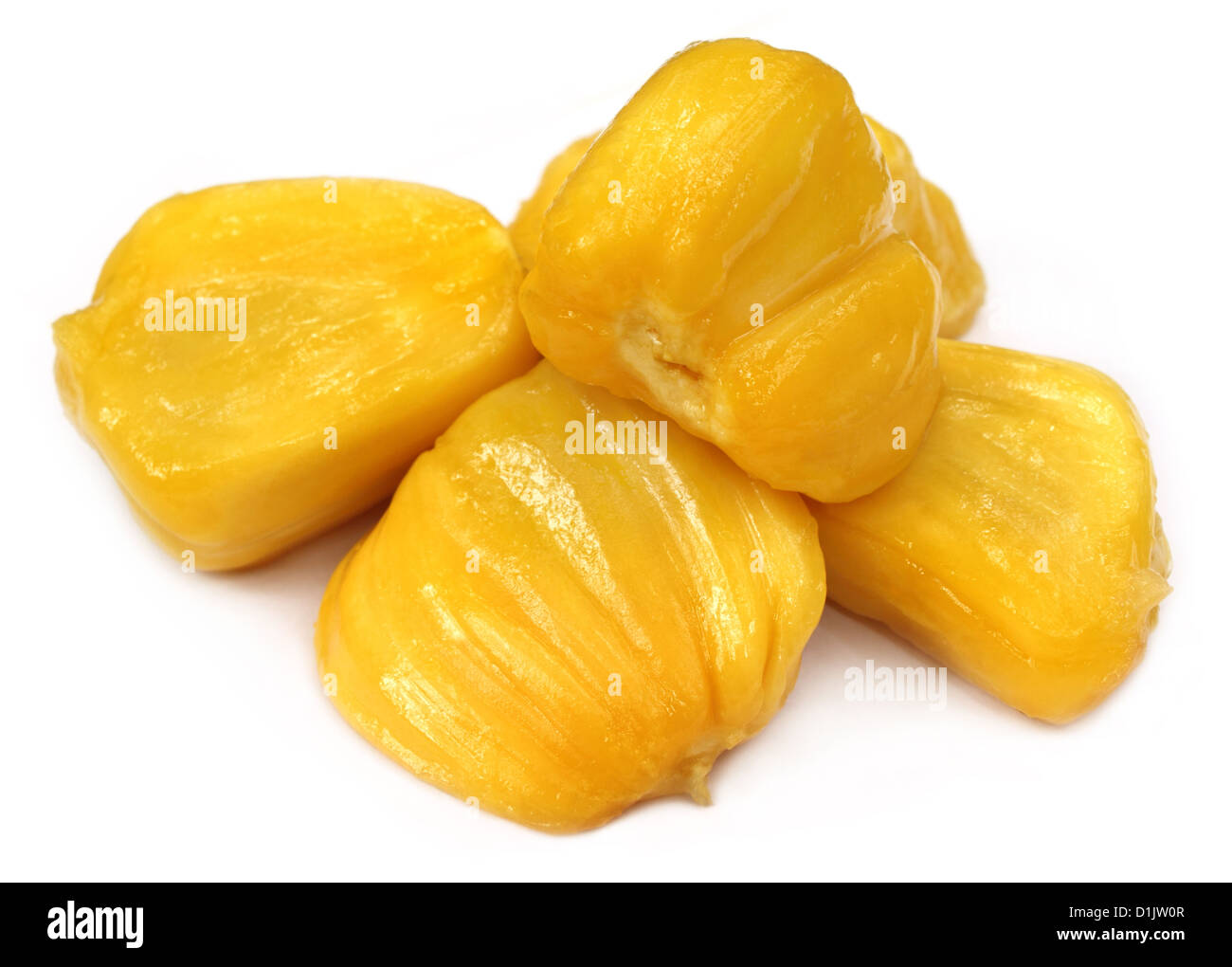 Juicy jackfruit flesh Stock Photo - Alamy