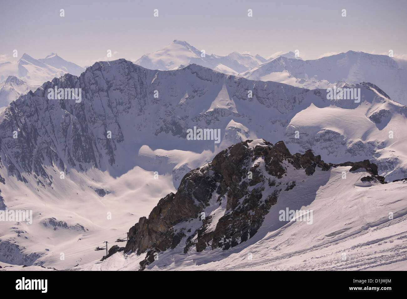 Tignes val claret hi-res stock photography and images - Alamy