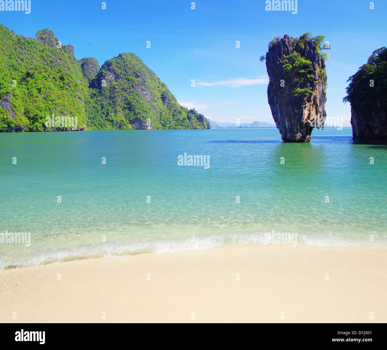 james bond island in thailand, ko tapu Stock Photo - Alamy