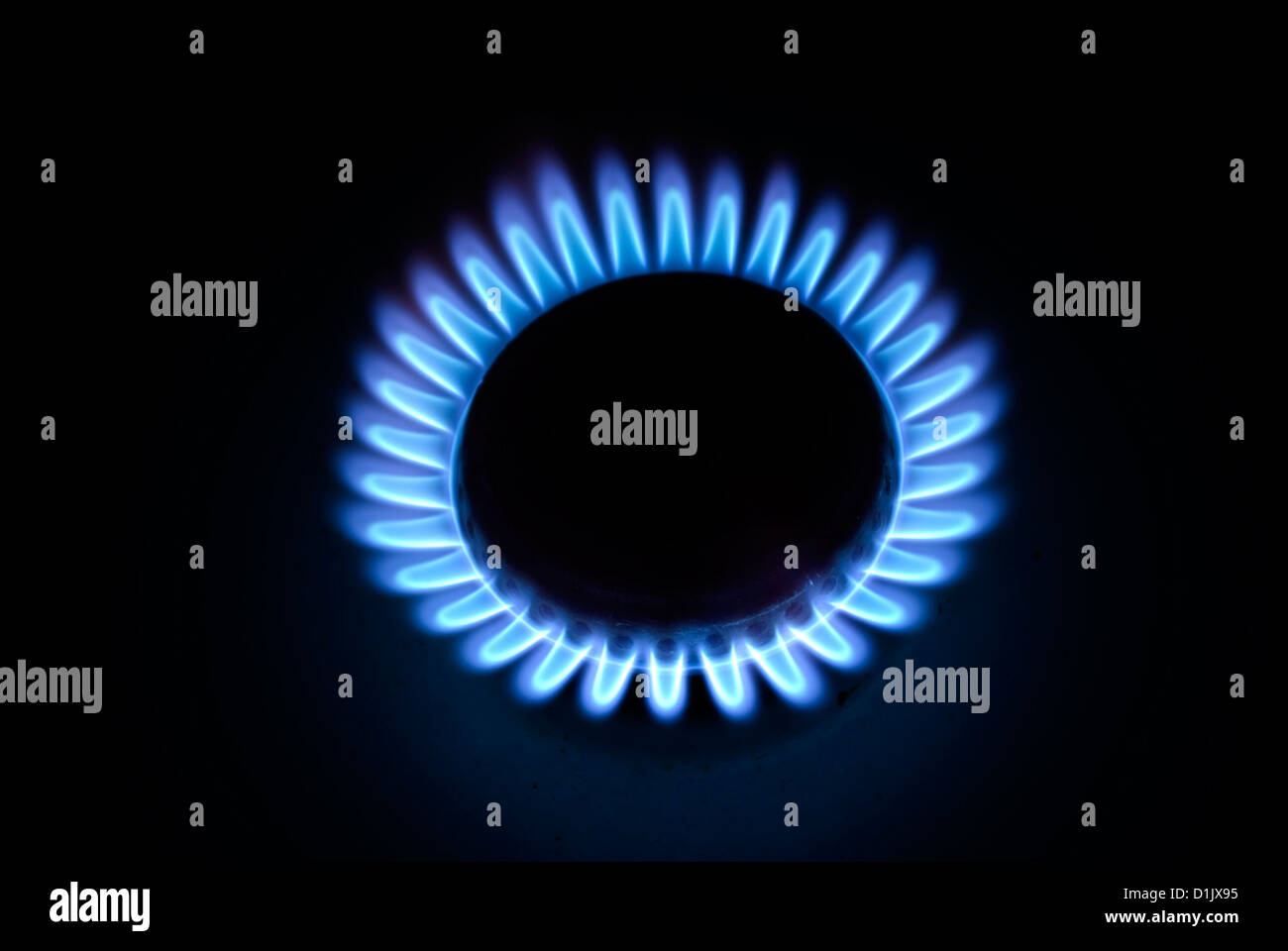 Gas blue flames hi-res stock photography and images - Alamy