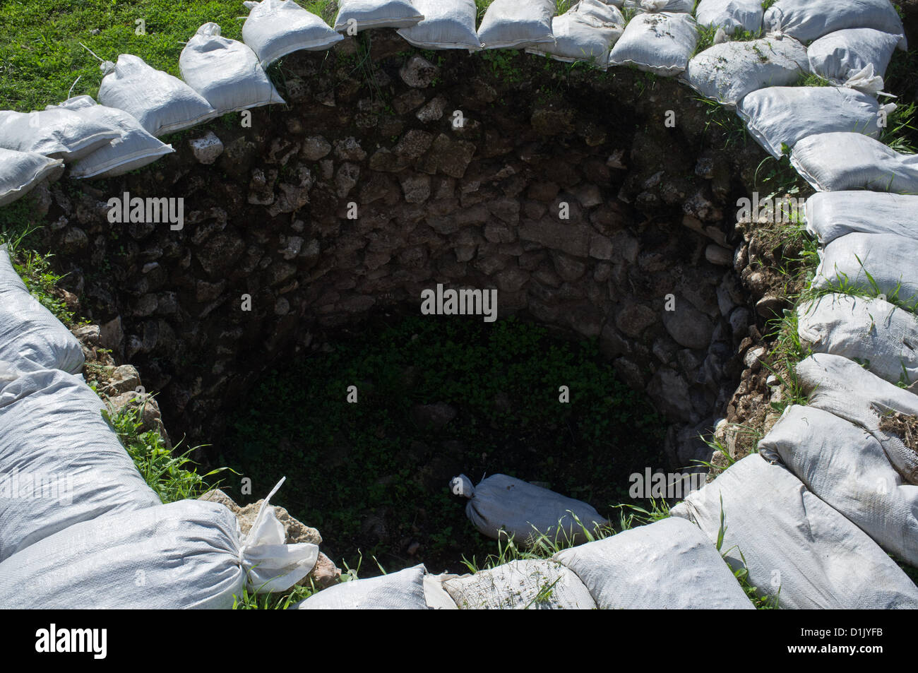 Numerous structured silos excavated at Tel-Motza and known to be used ...