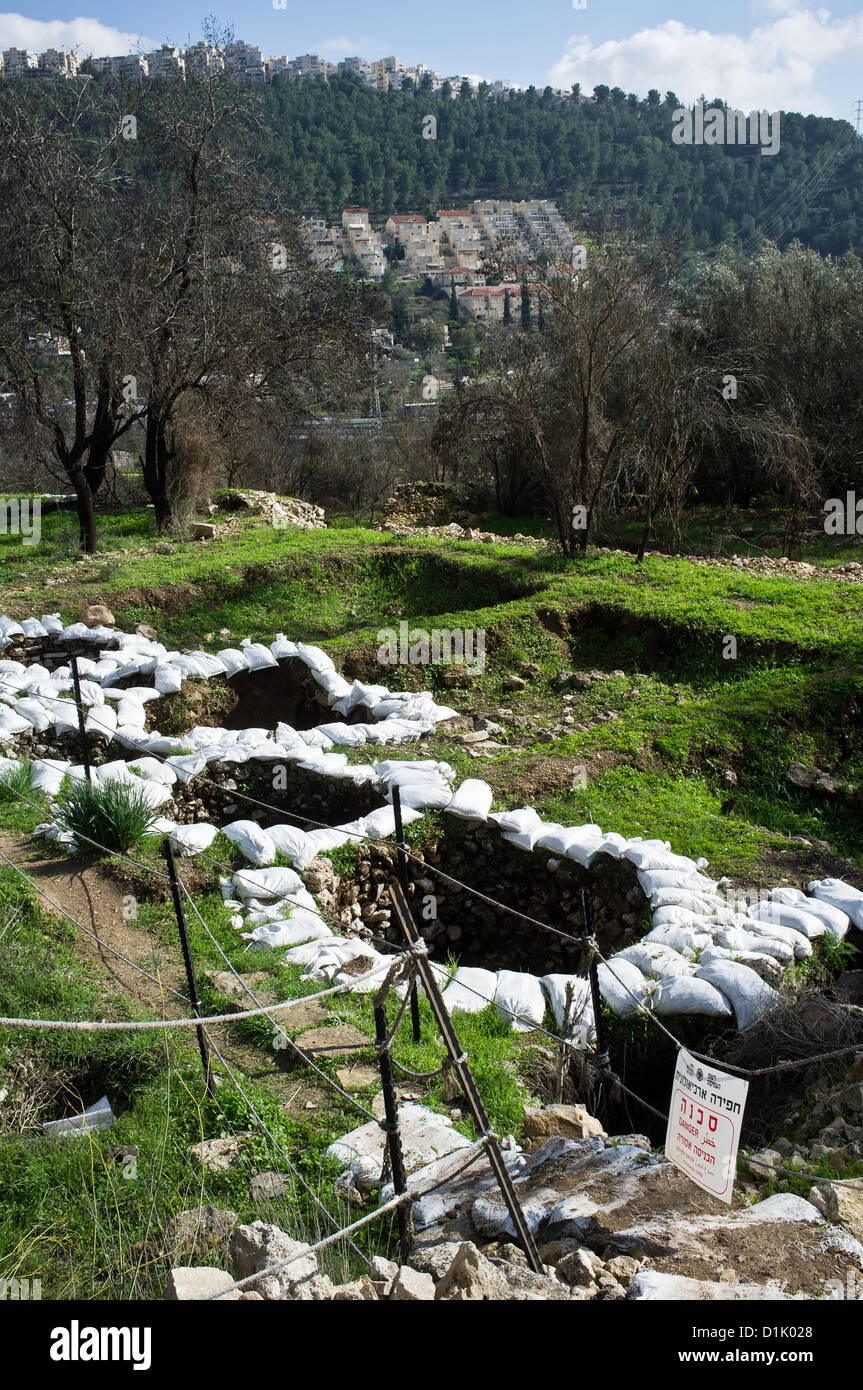 Numerous structured silos excavated at Tel-Motza and known to be used ...