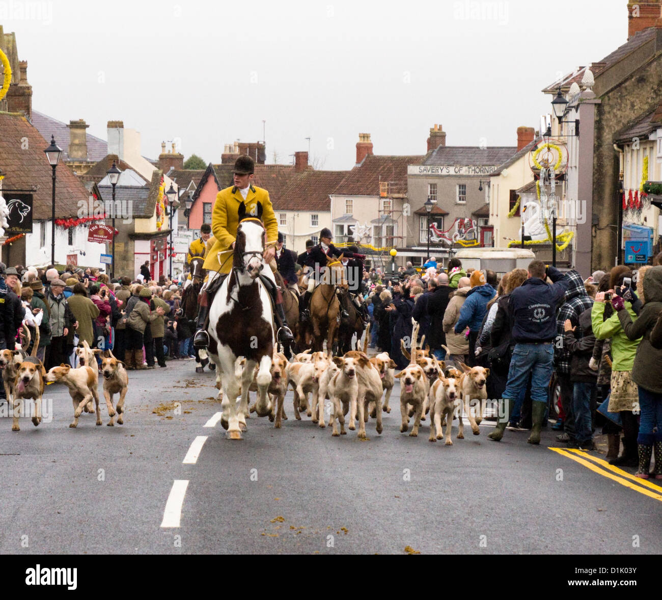 On Boxing Day, 26th December 2012 the Berkeley Hunt ride through the ...
