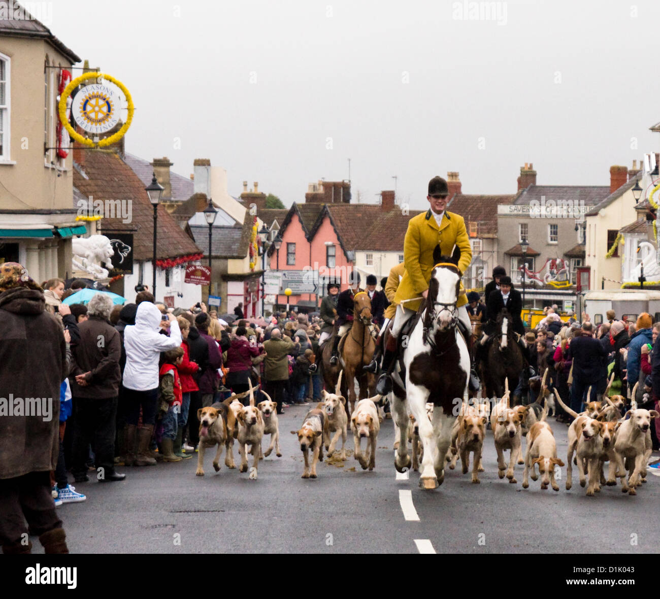 On Boxing Day, 26th December 2012 the Berkeley Hunt ride through the ...