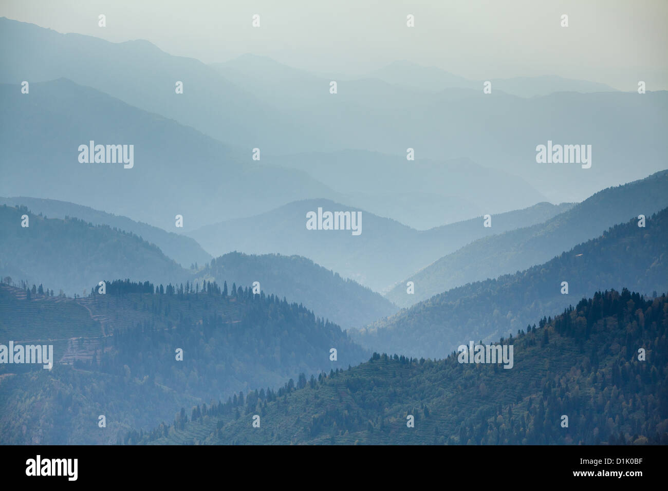 Mist horizontal view hi-res stock photography and images - Alamy