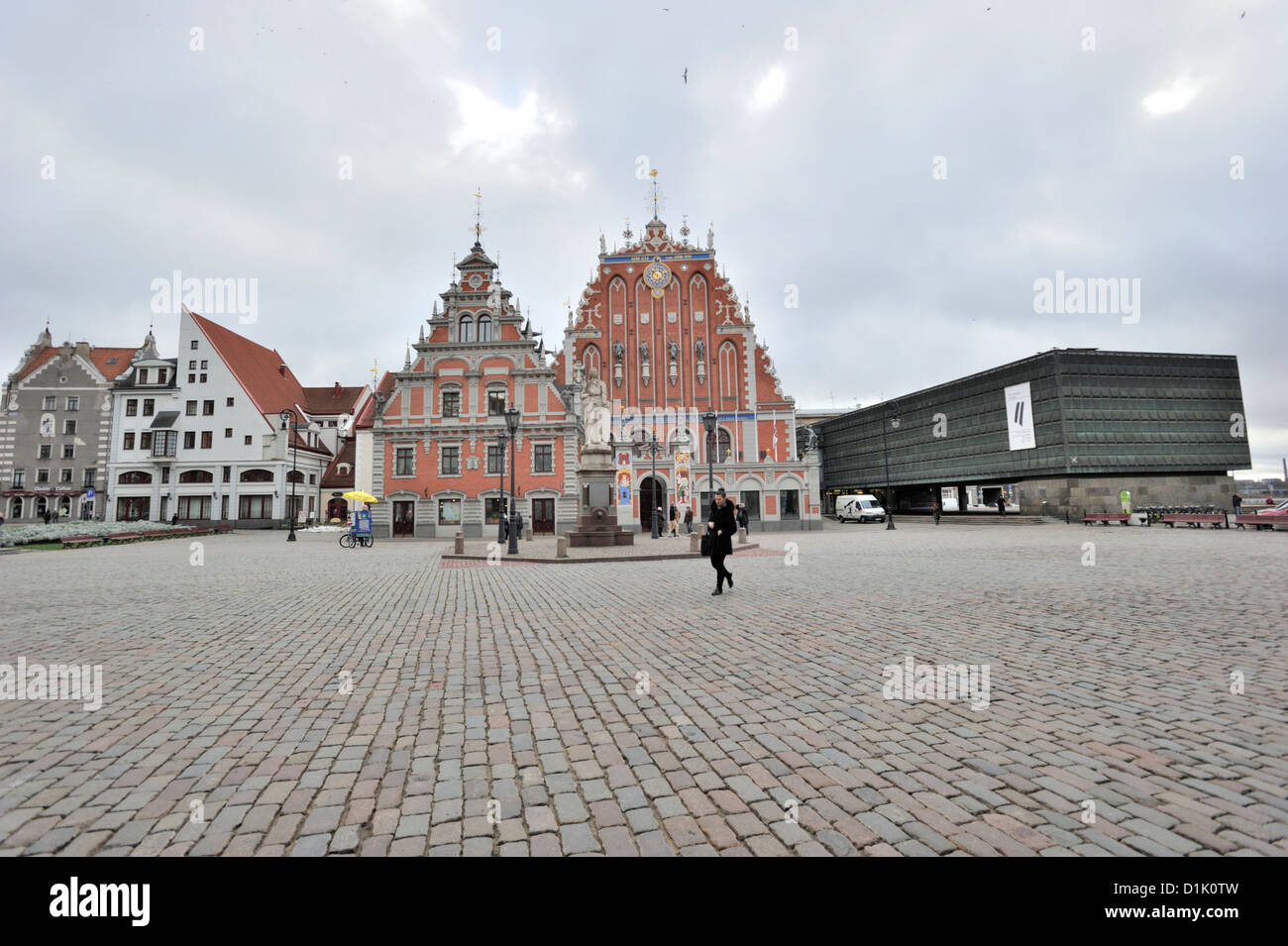 City square of Riga Stock Photo - Alamy