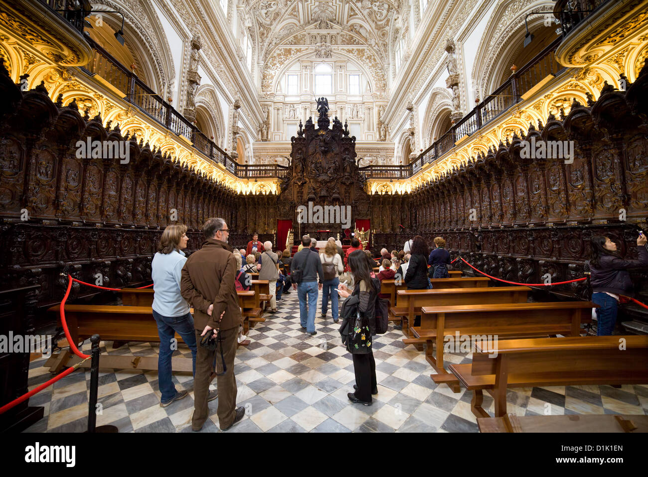 Choir of the cathedral of cordoba hi-res stock photography and images ...