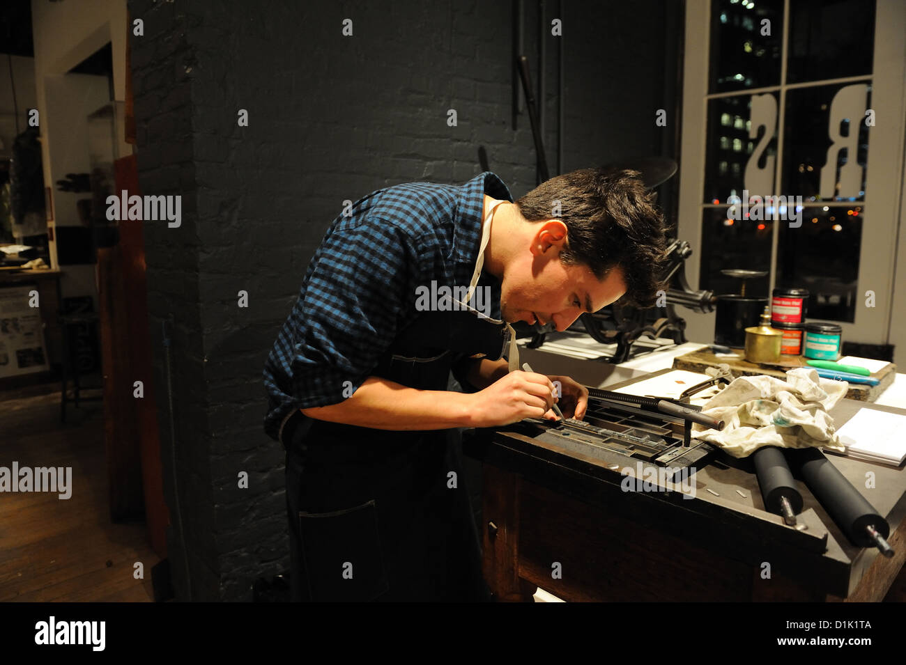 Typesetting hi-res stock photography and images - Alamy