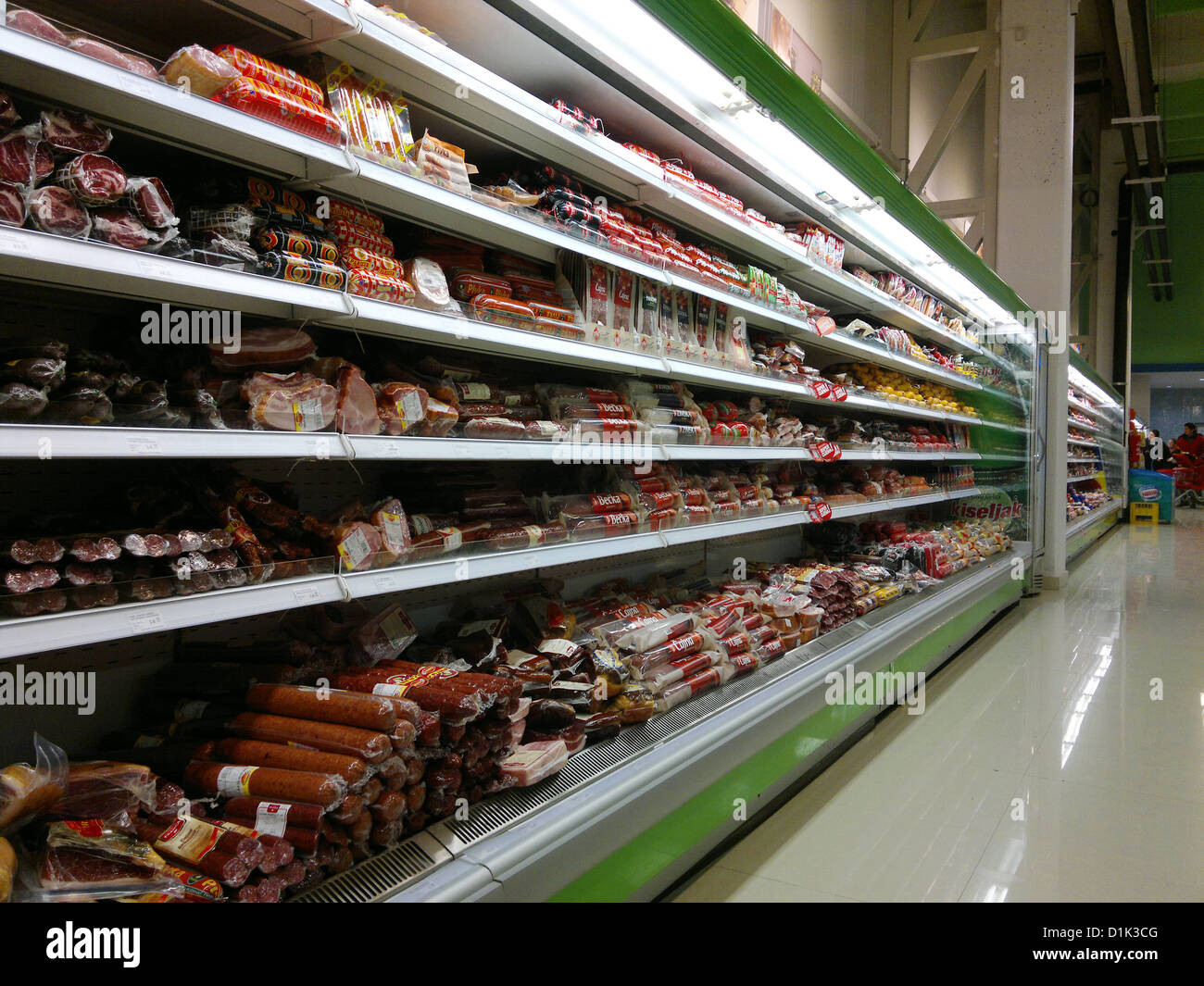 In the supermarket Stock Photo - Alamy