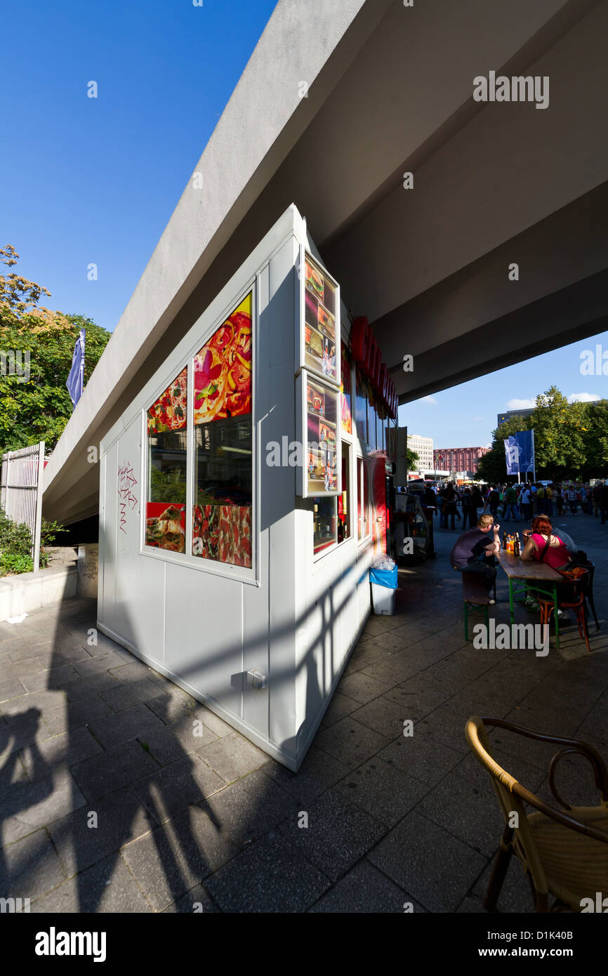 Snack Bar at Alexanderplatz in Berlin, Germany Stock Photo - Alamy