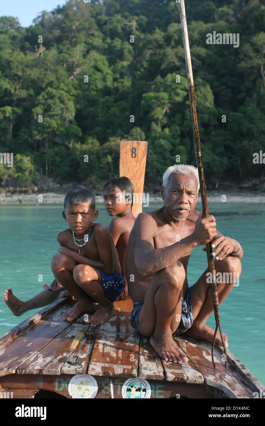 Moken boy hi-res stock photography and images - Alamy