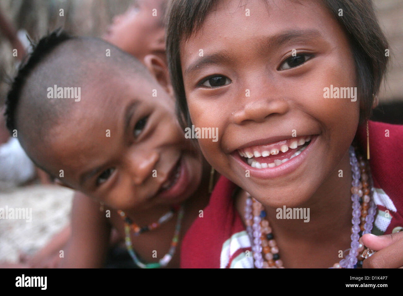 Moken children hi-res stock photography and images - Alamy