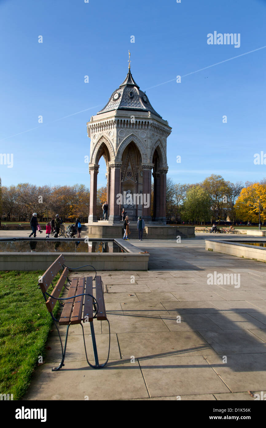 Victoria Fountain, an elaborate drinking fountain donated by Angela ...