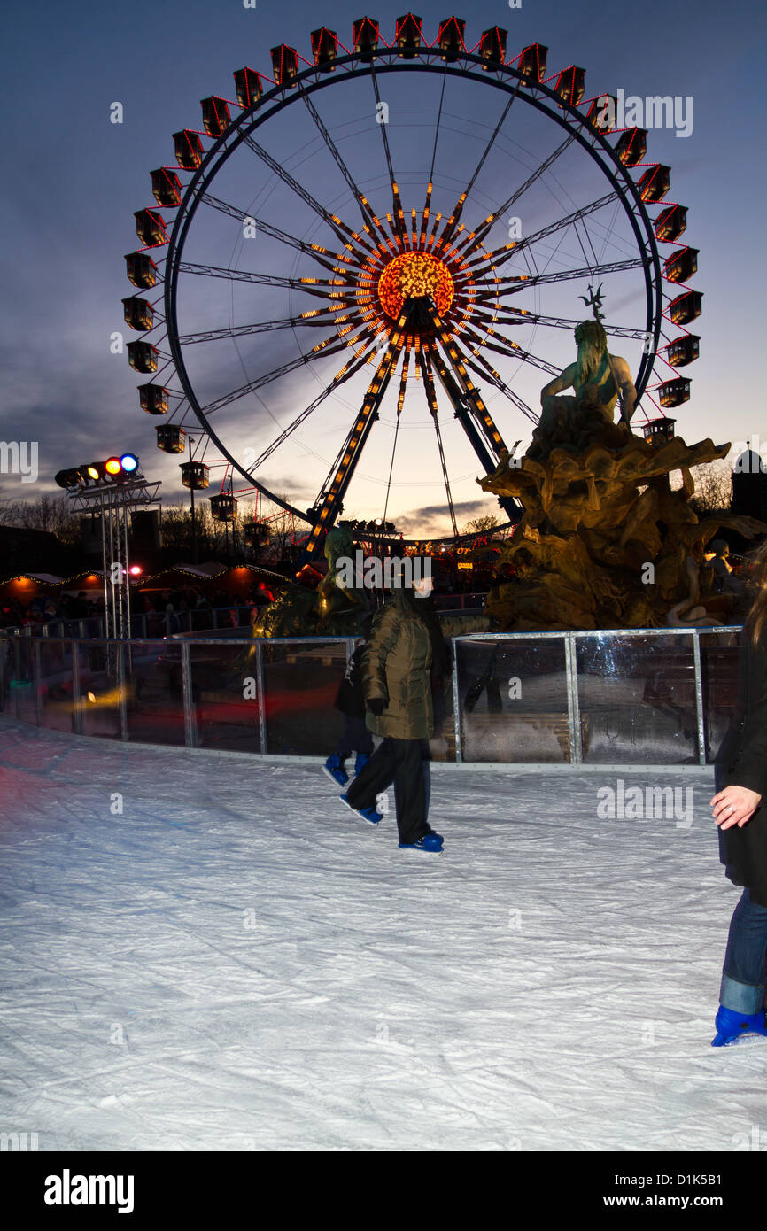 Big Wheel at the Alexanderplatz in Berlin, Germany Stock Photo - Alamy