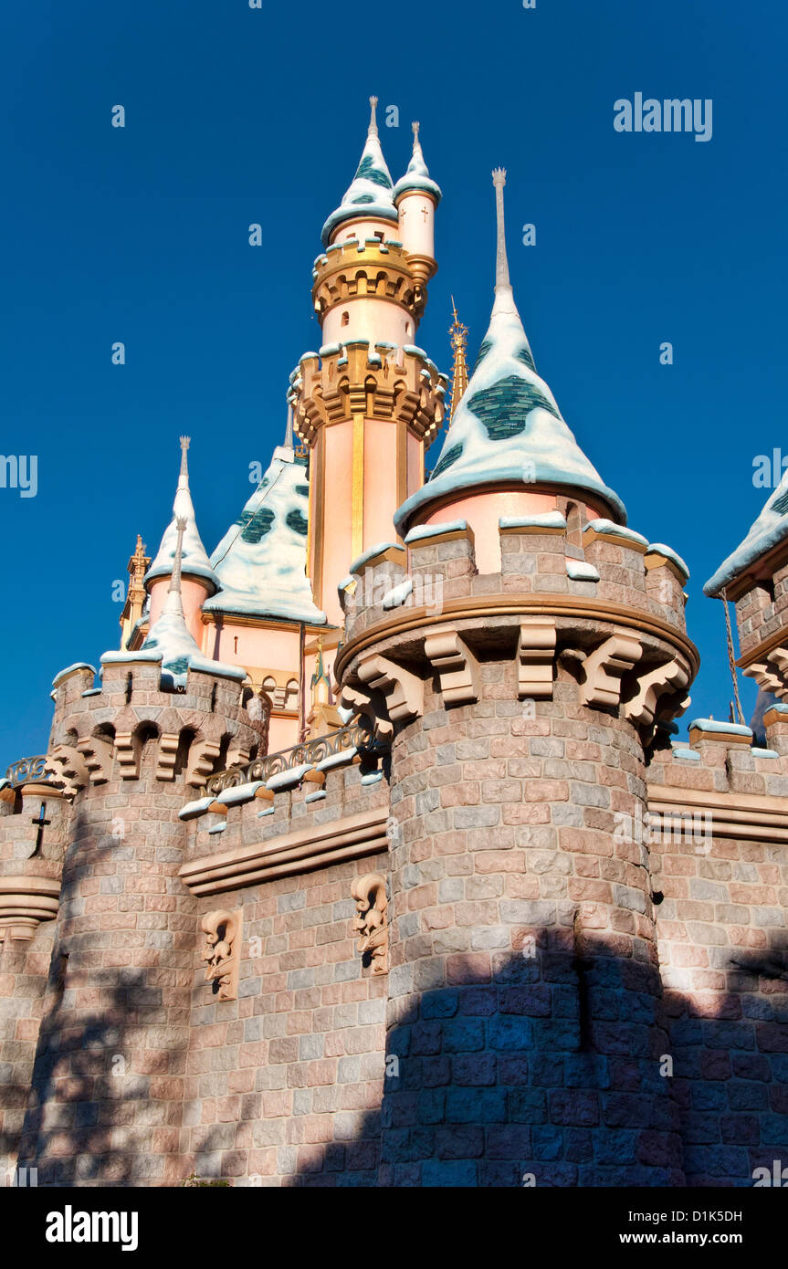 Sleeping Beauty Castle, Disneyland Amusement Park, Anaheim, California ...