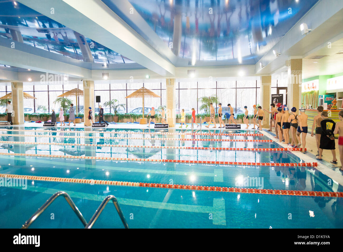 pool swimming championship competition club Stock Photo - Alamy