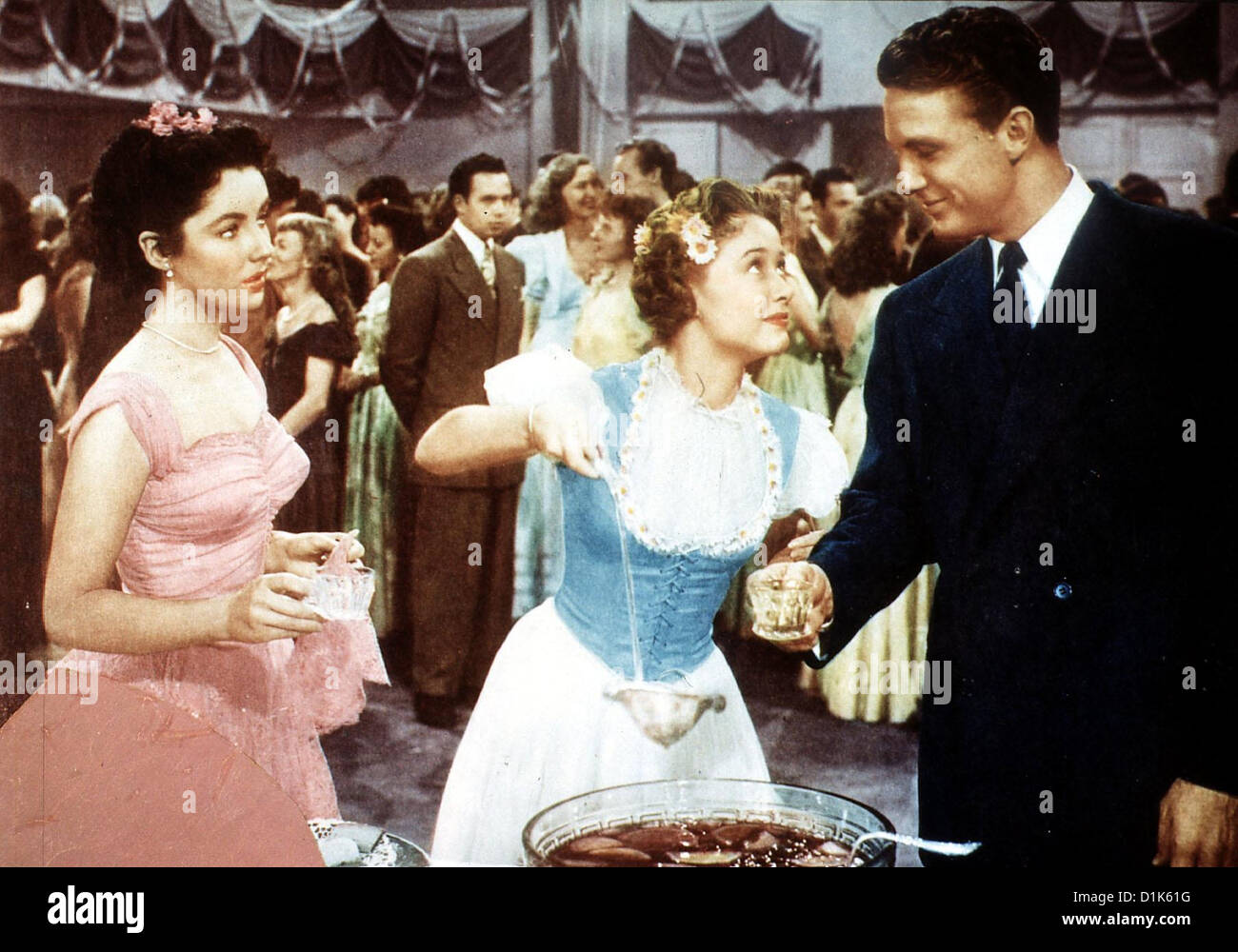 Robert Stack And Elizabeth Taylor