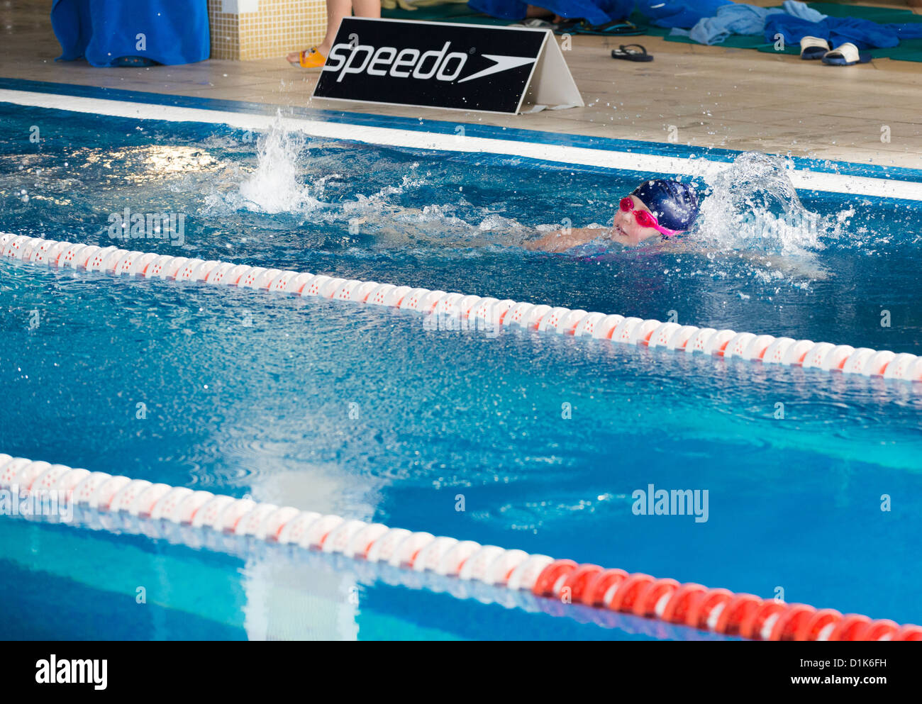 pool swimming championship competition club Stock Photo - Alamy