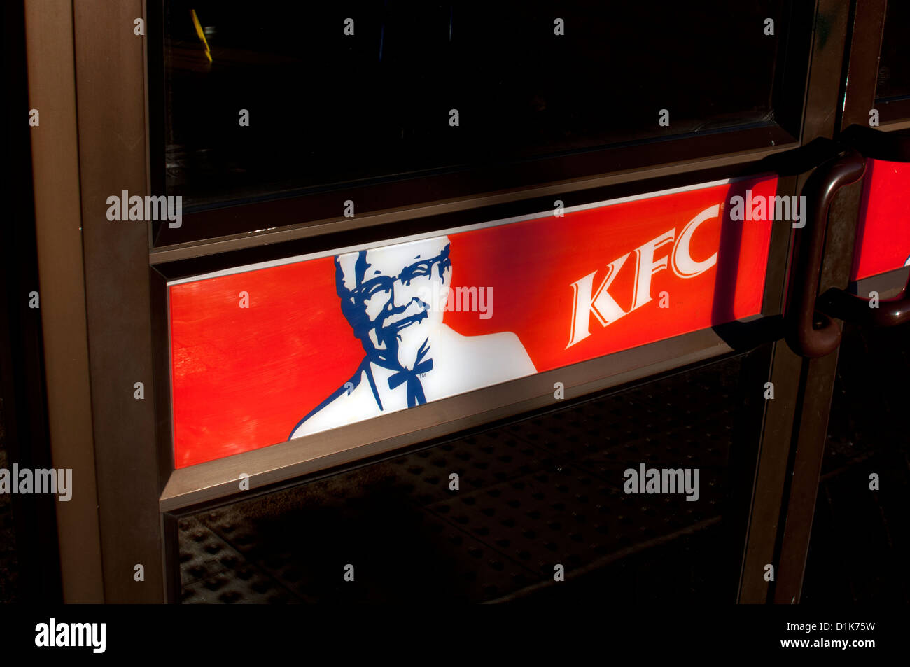 Kfc sign hi-res stock photography and images - Alamy